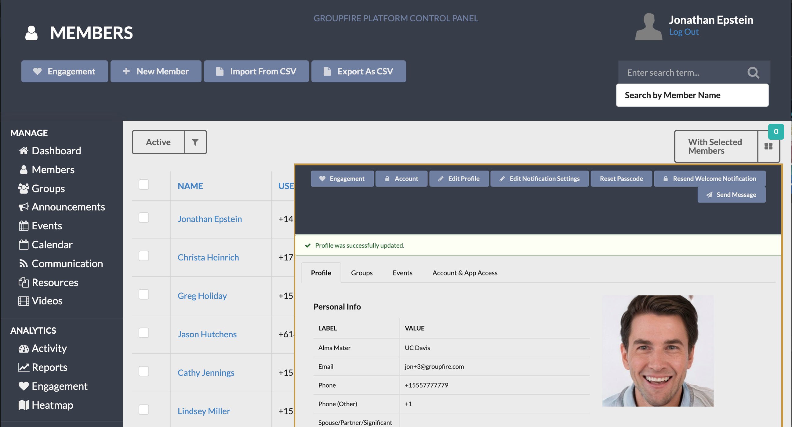 Community Membership Management | GroupFire